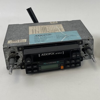 🔥OEM Old School VTG Cassette Radio Stero Audio Vox AV934🔥 | eBay