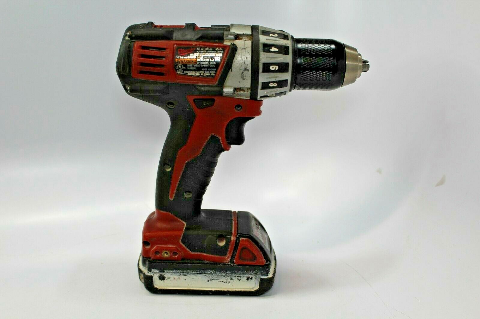 Milwaukee 2601-20 18V Li-ion Cordless 1/2" Drill / Driver w/ Battery ...