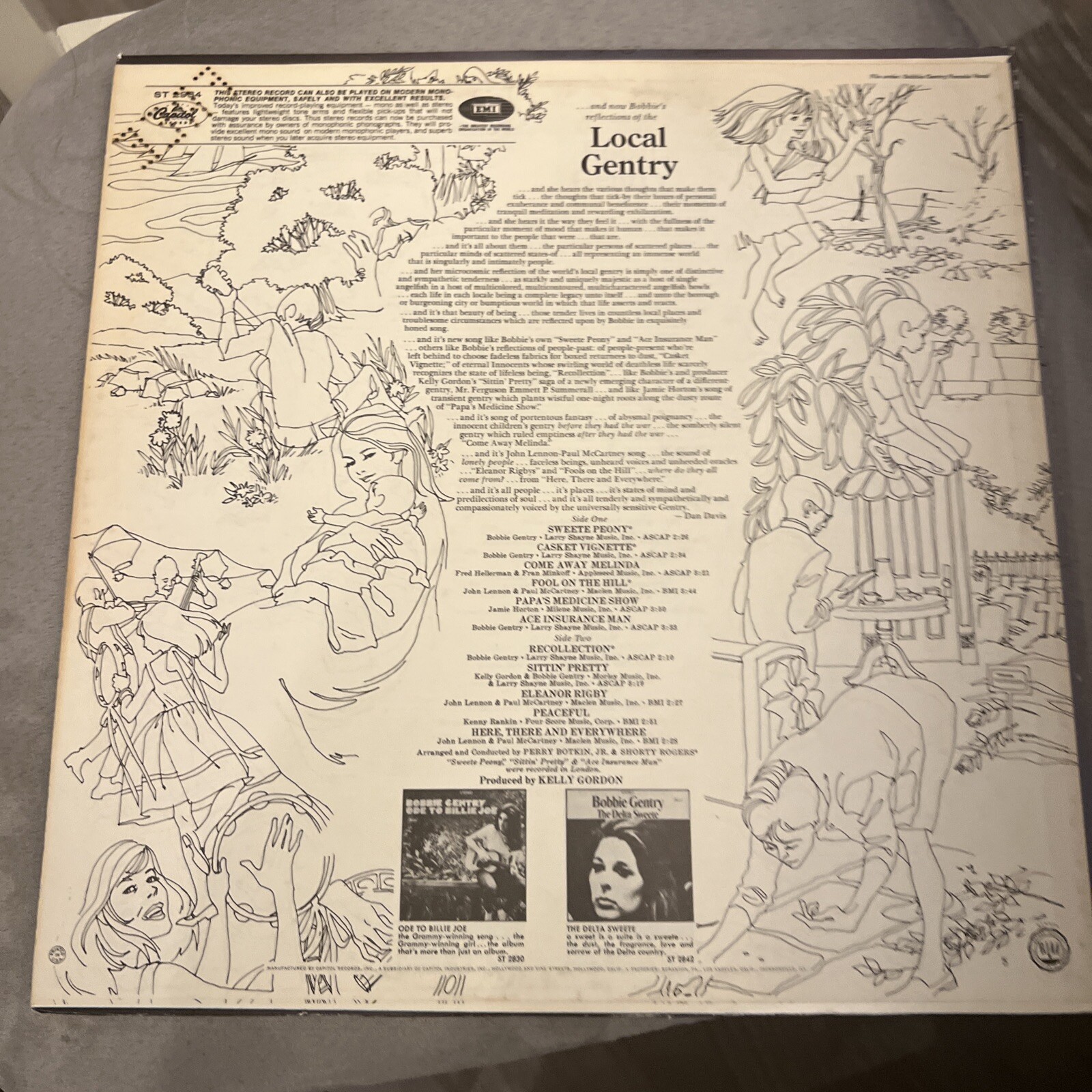 RARE LP VINYL ALBUM: Bobby Gentry - Local Gentry (FH) | eBay