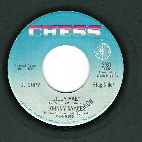 NORTHERN/DEEP SOUL 45 Johnny Sayles Chess 2033 *promo* | eBay