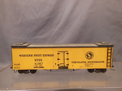 HO SCALE VINTAGE CRAFTSMAN KIT BUILT WESTERN FRUIT EXPRESS WFEX 67845 ...
