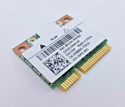 Dell Alienware X51 D50S 1506 3847 Wireless WIFI Card MXX0D DW1506 ...