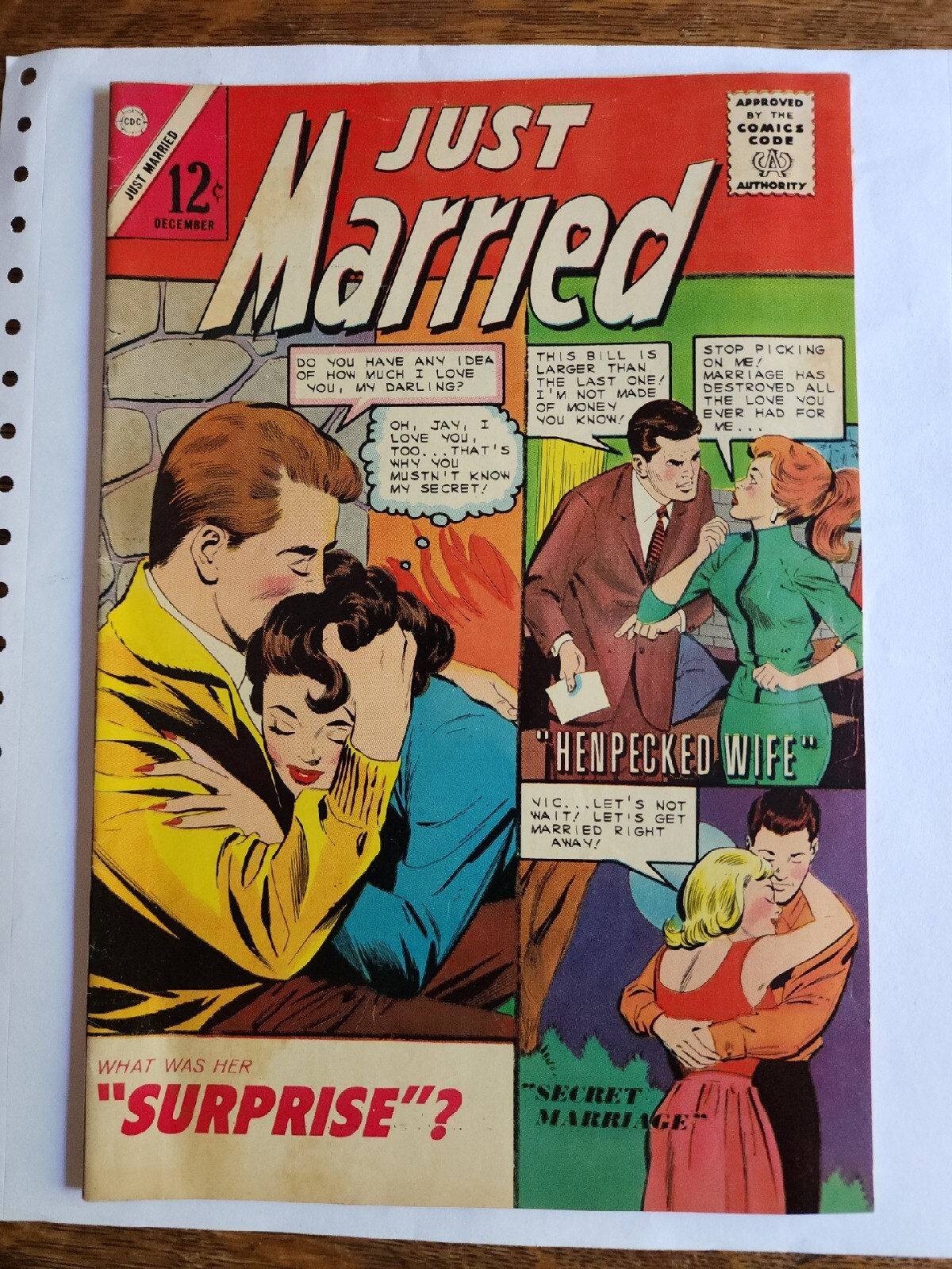 Vintage Just Married Comic Vol. 1 #39 1964 Charlton Comics Romance | eBay
