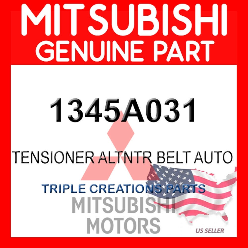 Genuine Mitsubishi 1345A031 Tensioner Altntr Belt Auto OEM | eBay