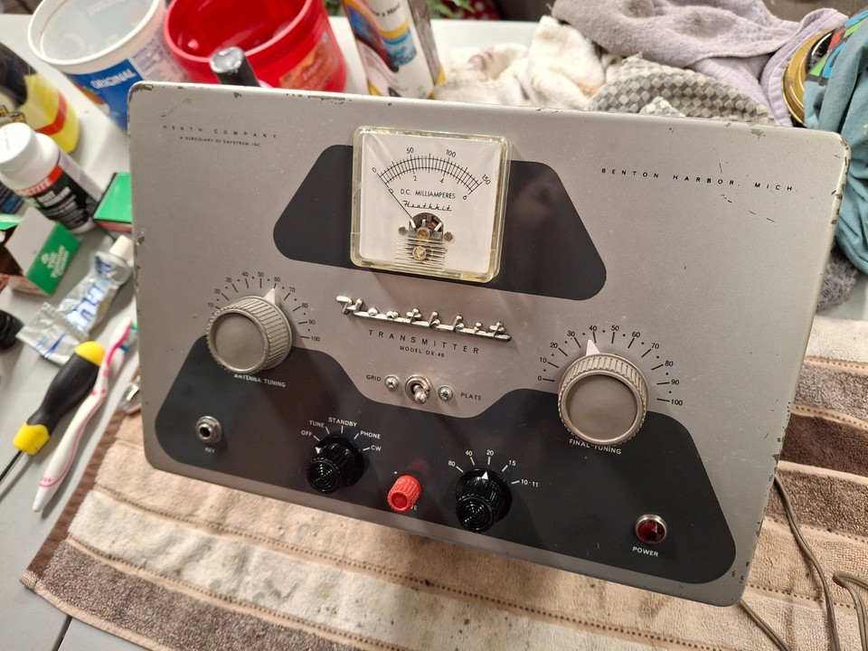 HEATHKIT DX-40 HF TRANSMITTER | eBay