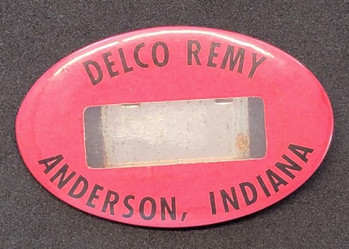 VINTAGE DELCO REMY BADGE ANDERSON INDIANA | eBay