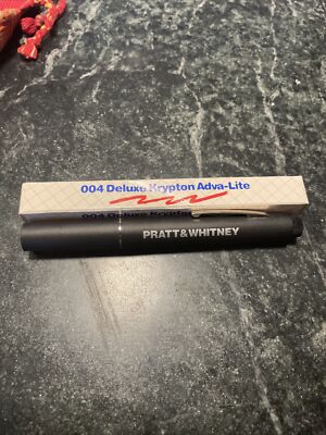 Vtg Pratt Whitney Adva-Lite Krypton Flashlight Mint Unused Rare Logo | eBay