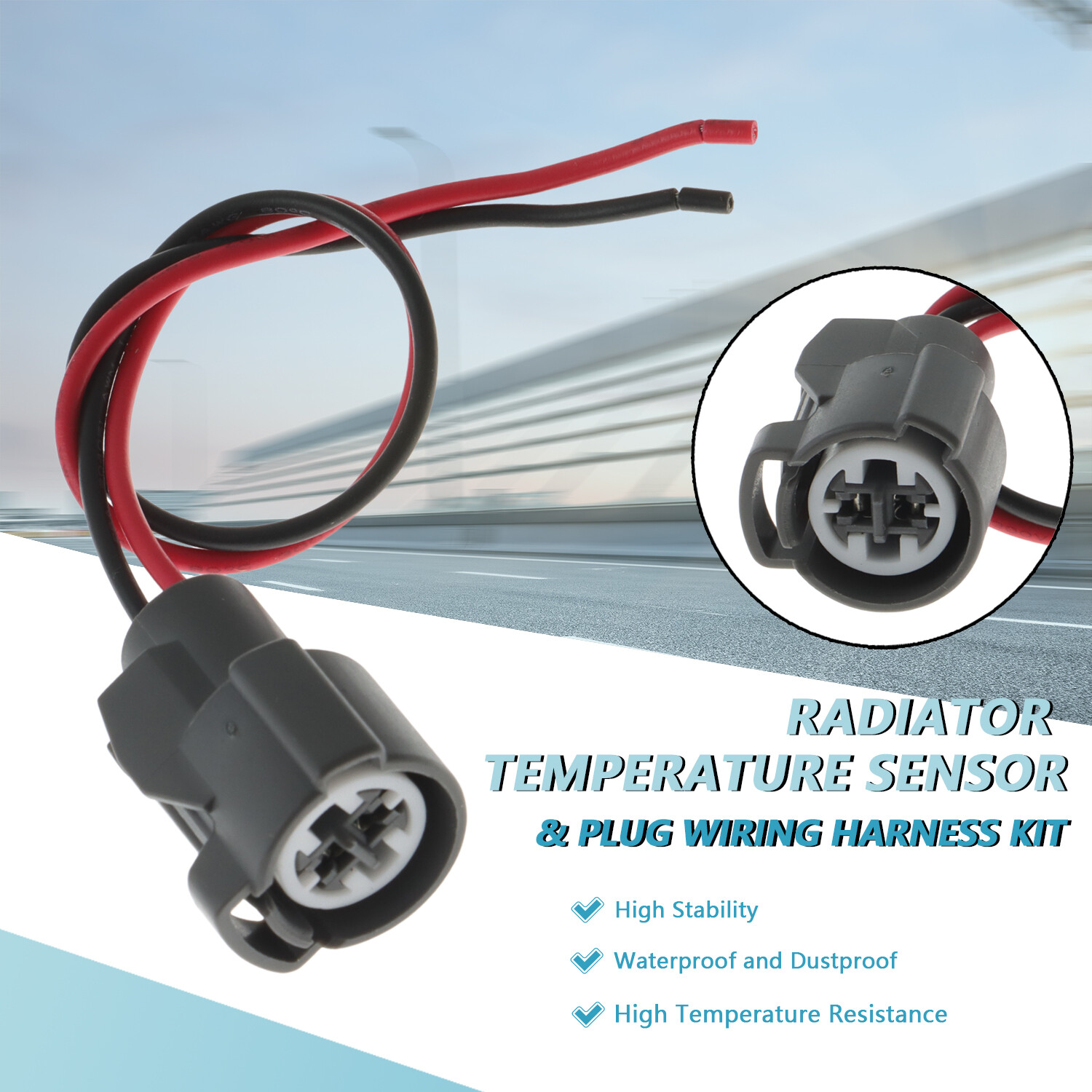 Heat Dissipation System Sensor with Plug for Honda Accord Acura Integra ...