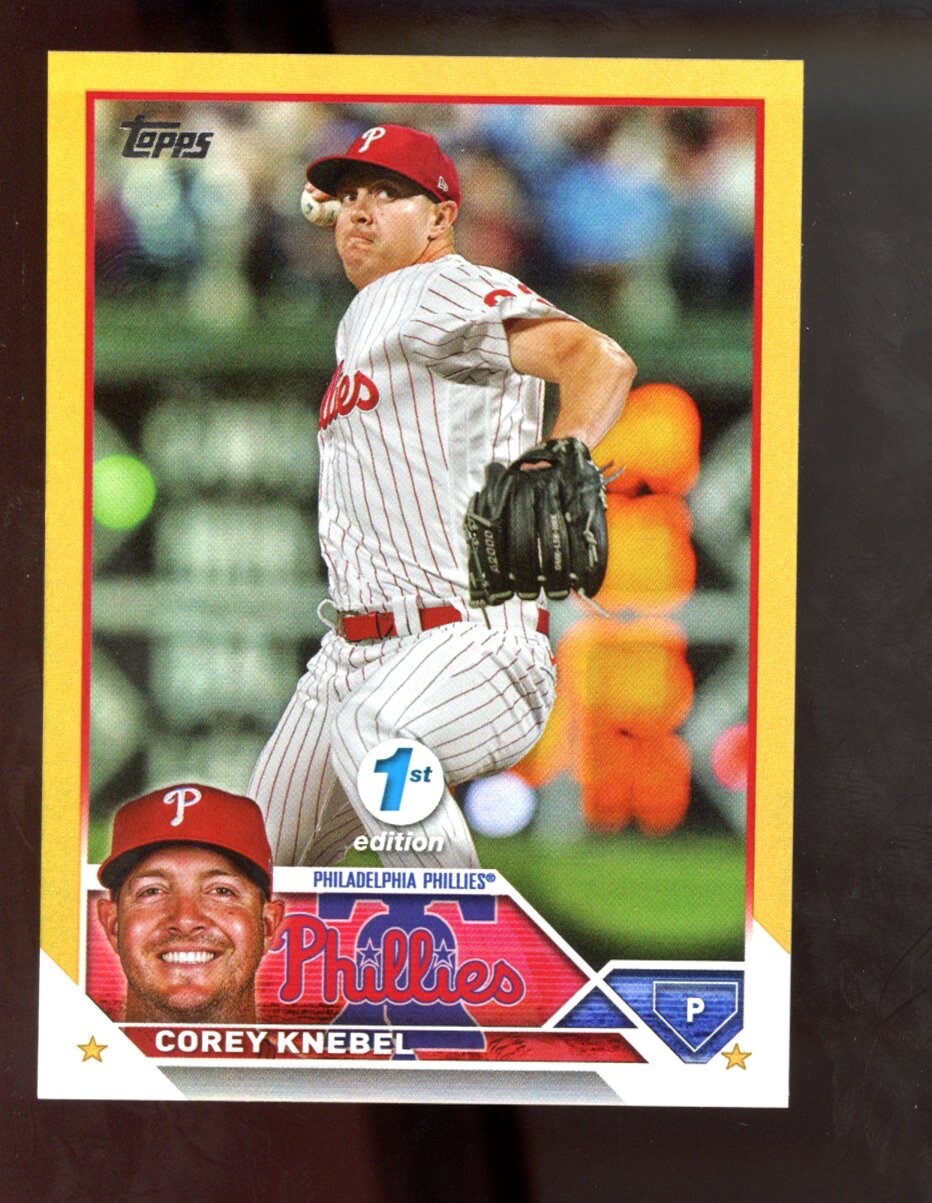 2023 Topps Series 1 1st Edition Gold Foil Corey Knebel #28 | eBay