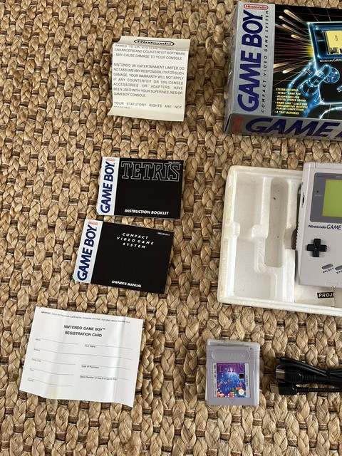 Nintendo Game Boy Grey Handheld System - Grey for sale online | eBay