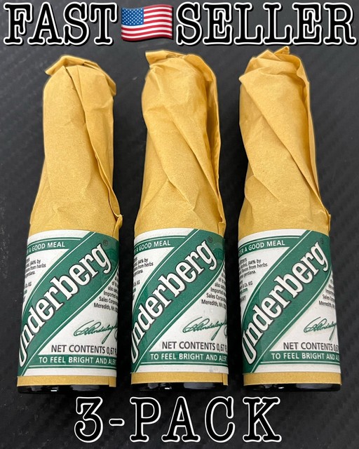 Underberg Natural Herbal Digestive Bitters - 12 Bottles for sale online ...