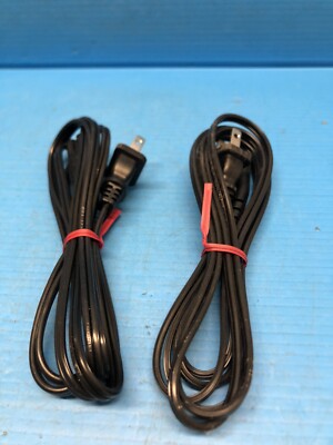 ( 2) WELL-SHIN WS-027 125V 10A E115330 WALL POWER CORD 3C05D-------FREE ...