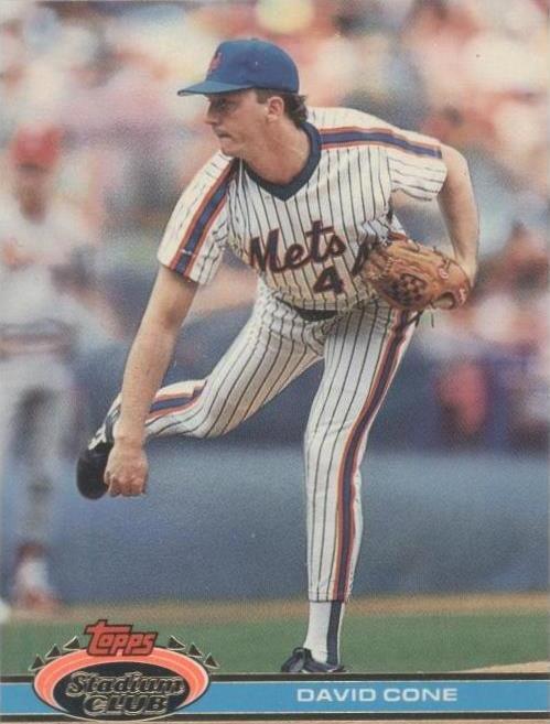 1991 Topps Stadium Club - David Cone #367 for sale online | eBay