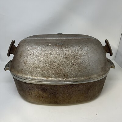 Guardian Service Roasting Pan With Lid LARGE Similar To Magnalite ...
