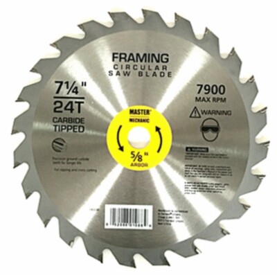 (30) Disston MM 694374 7-1/4" 24T Framing Combination & Rip Circular ...