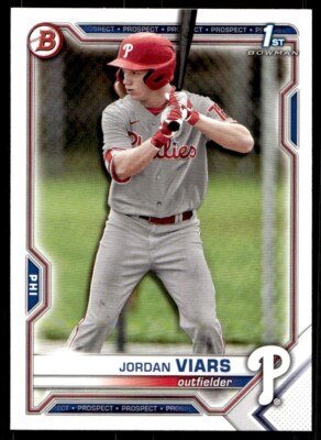2021 Bowman Draft Jordan Viars G557 Philadelphia Phillies #BD-132 | eBay