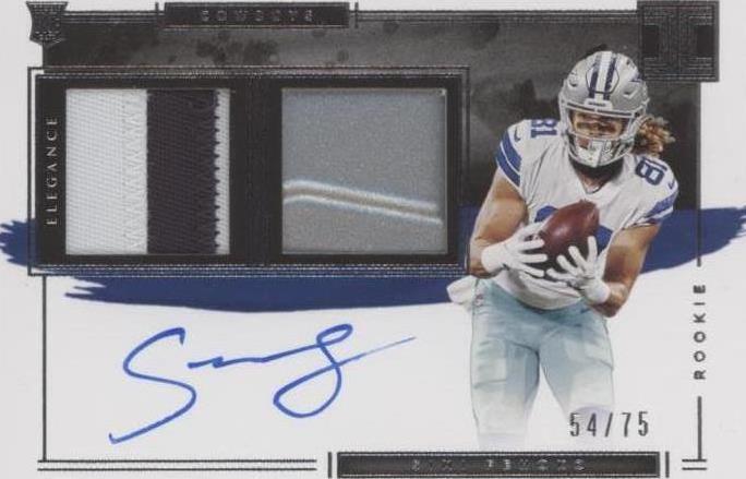 2021 Panini Impeccable - Elegance Rookie Autos Simi Fehoko #140 /75 (AU ...