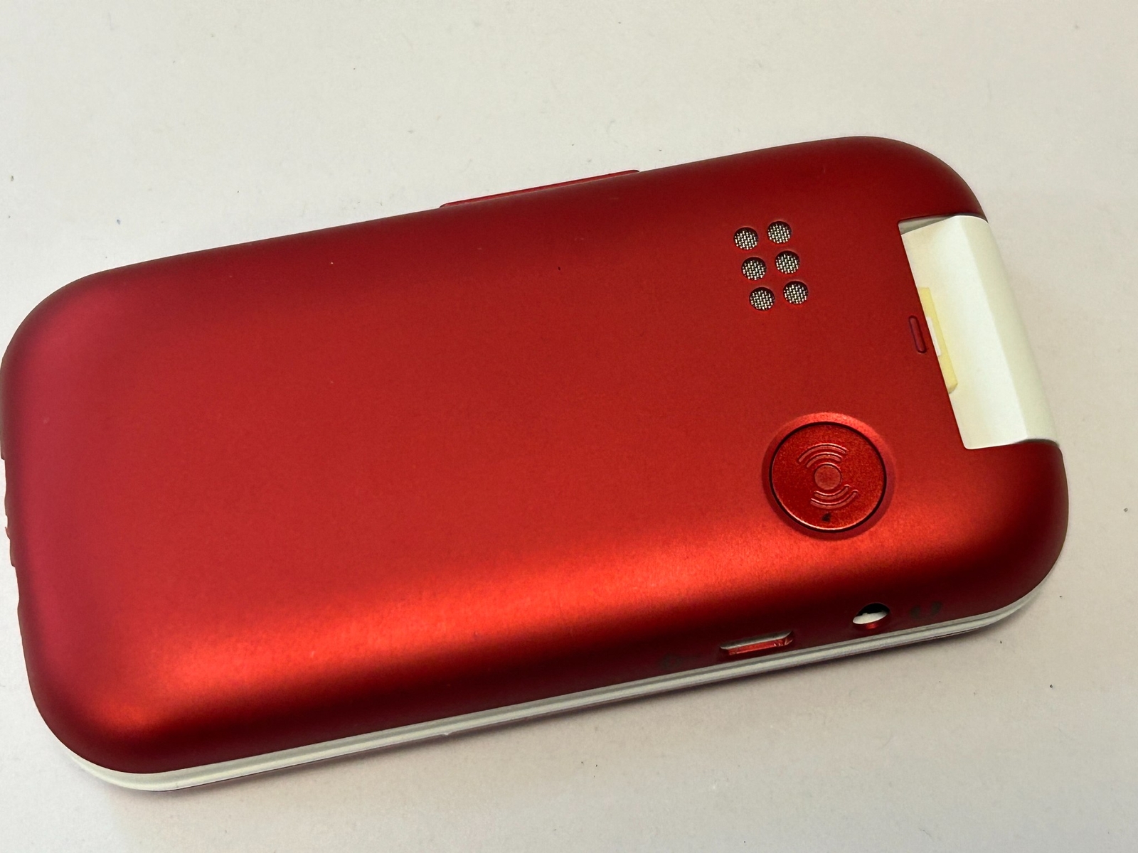 Doro Phone Easy 6620 Red (Unlocked) Mobile Phone Flip Fold DFC-0260 Big ...