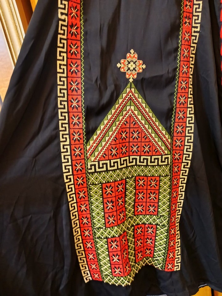 Rare Jordanian Traditional Thobe – Hand Embroidery | Cultural Heritage ...