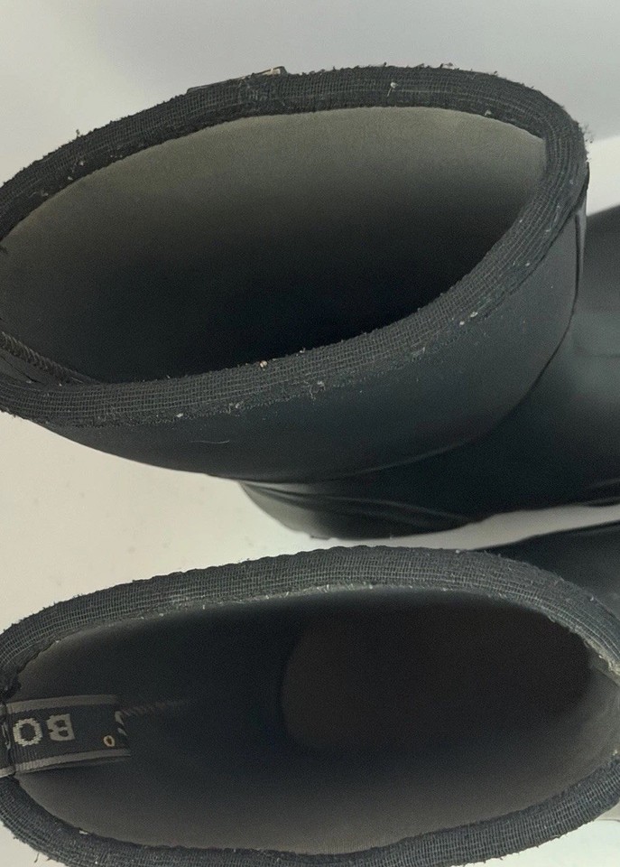 Bogs Men's Classic Mid Waterproof Winter Rain Boot Black Size 9 (61142 ...