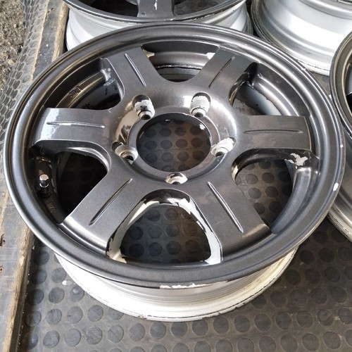 W10-221 4 Pieces Price 16X5.5J 5X139.7 Et 22 Hub 110 Jimny Etc | eBay UK