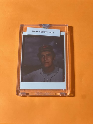 1972 Topps Vault Mickey Scott Baseball Negative (Rookie Year) #7BO ...