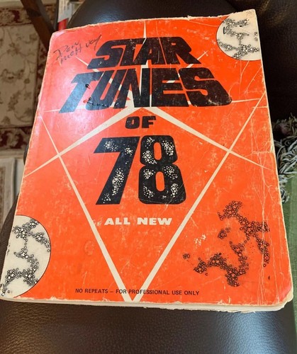 Star Tunes Of 78 Song Book | eBay