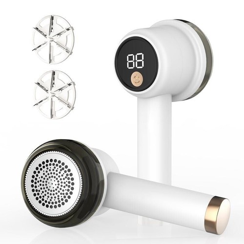 Electric Fabric Shaver Lint Remover, Rechargeable Sweater Defuzzer for ...