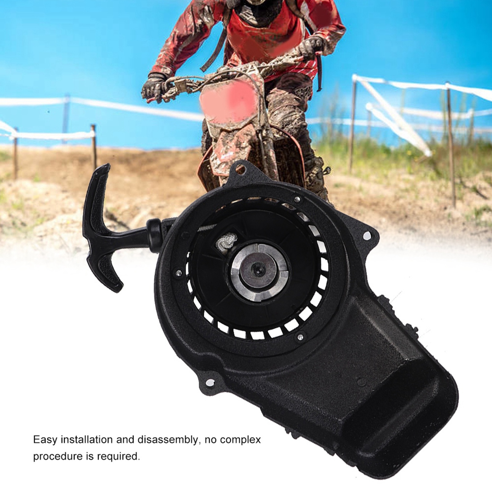 2 Stroke Pull Starter Start For Mini Dirt Bike 49cc Pocket Bike ATV | eBay