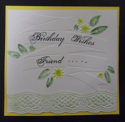 3 IN 1 Beautiful Variety of BORDER Embossing folder NEW SAMPLE ...