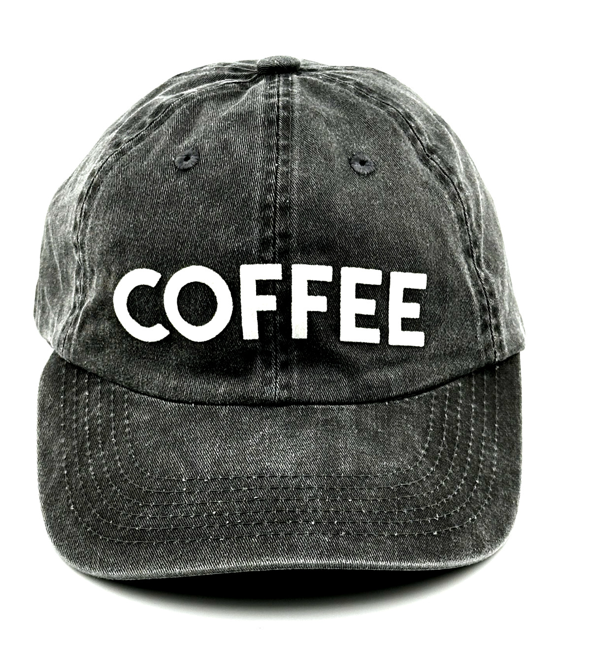 Adult COFFEE CAP Black - OSFM - Adjustable - Gem