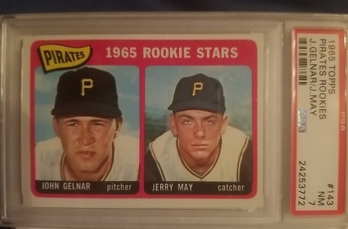 1965 Topps - 1965 Rookie Stars Jerry May, John Gelnar #143 (RC) for ...