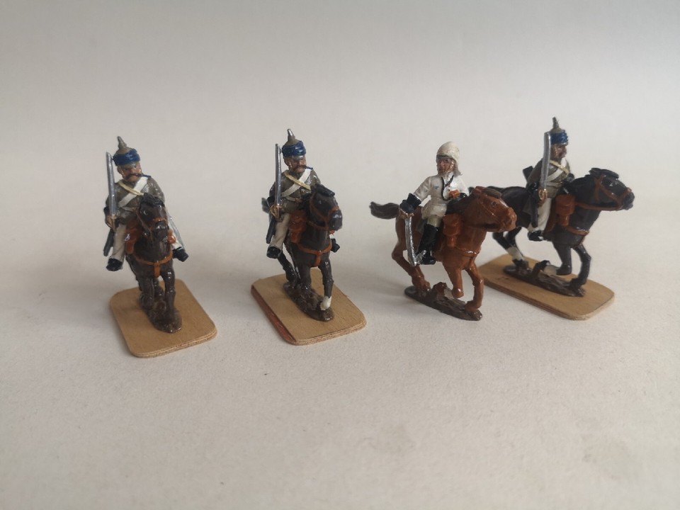 Indian Mutiny Miniatures British Cavalry Dragoons 28mm Foundry X 4 ...