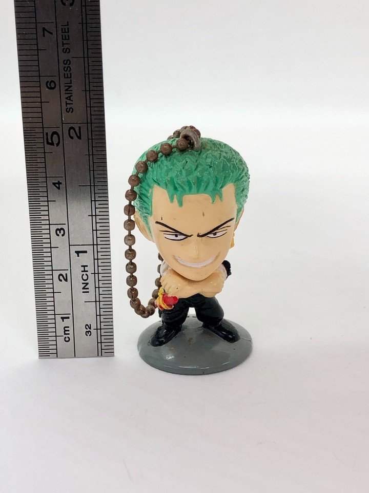 Roronoa Zoro One Piece Mini Figure Retro Keychain Japanese | eBay
