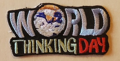 (1) Girl Scouts Try-It Patch "WORLD THINKING DAY" | eBay