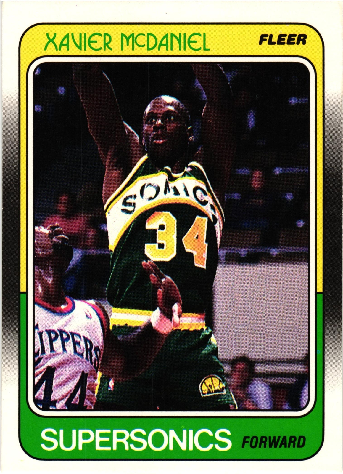 1988 Fleer #108 Xavier McDaniel | eBay