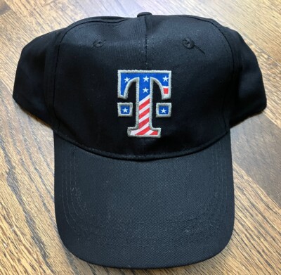 T-Mobile Tuesdays promotional: 2x Baseball caps with red, white, & blue ...