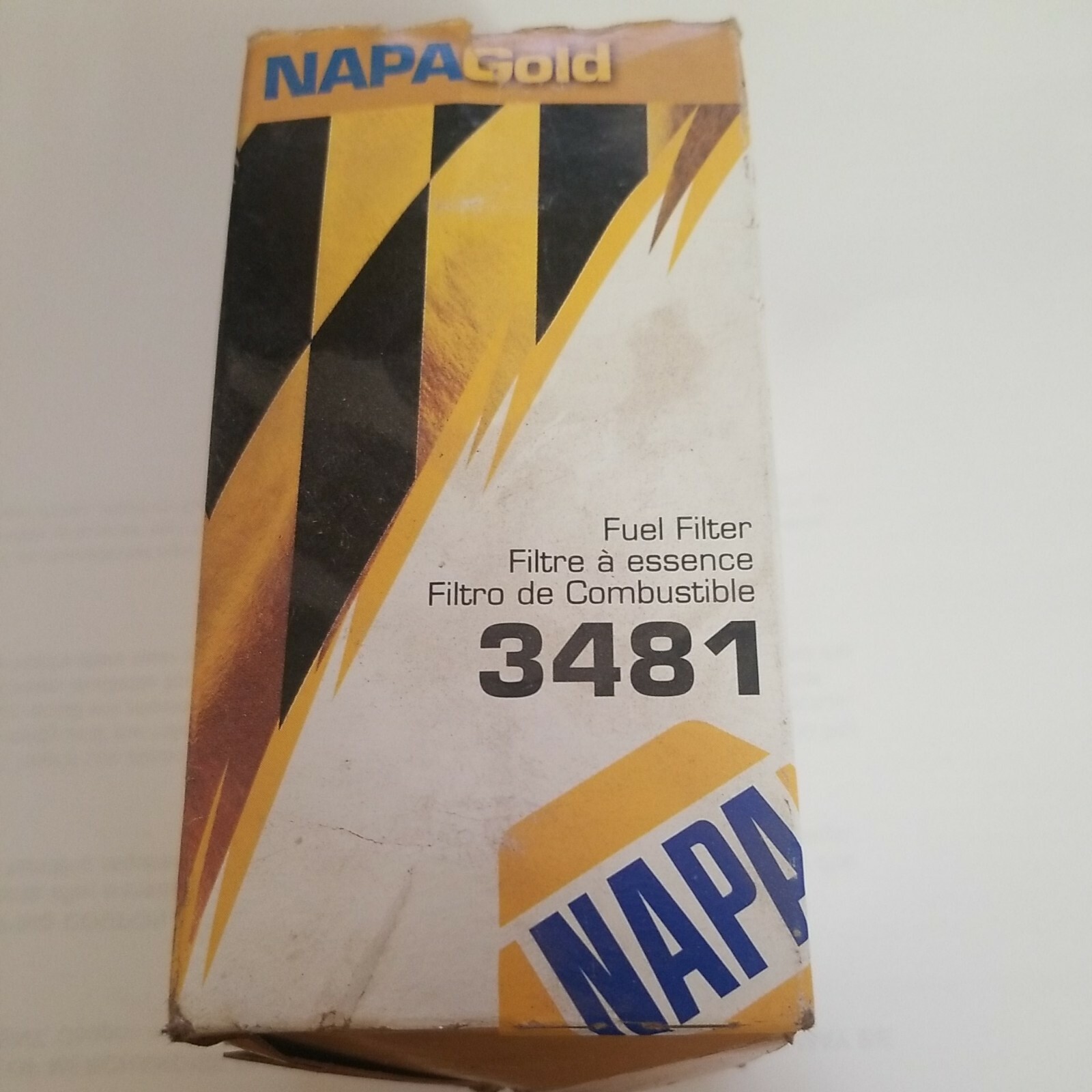 NAPA 3481 - Fuel filter cross reference