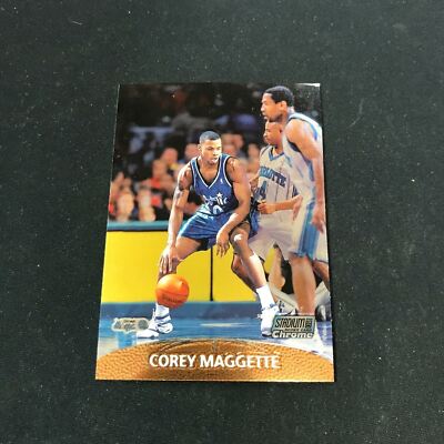 1999-00 Stadium Club Chrome COREY MAGGETTE RC #144 Orlando Magic *JY16A ...