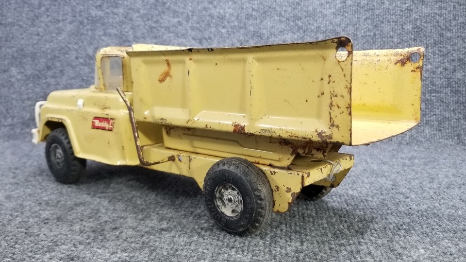 VTG 1960s BUDDY L DUMP TRUCK SPRING FRONT SUSPENSION PRESSED STEEL | eBay