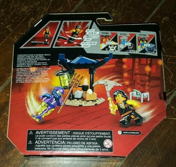 Lego Ninjago Legacy 51pc. Epic Battle Set: COLE vs GHOST Building Set ...