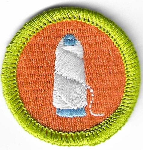 BSA TEXTILE MERIT BADGE CURRENT MINT NWT TYPE L SINCE 1910 BACK | eBay