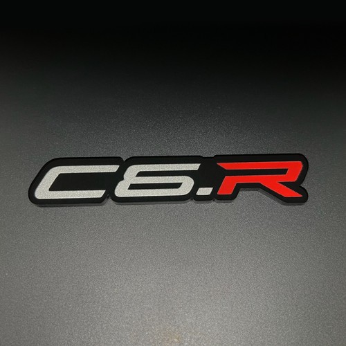 ONE (1) C6.R Emblem Badge fits Chevy Corvette Racing Vette c6 c-6 ...