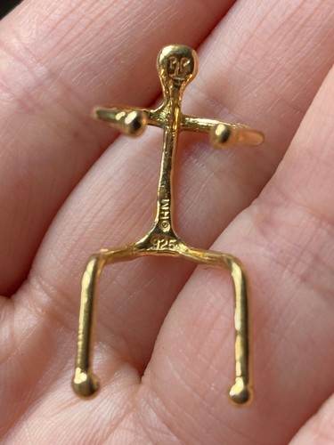 Harry Mason 925 sterling silver gold vermeil ear cuff | eBay