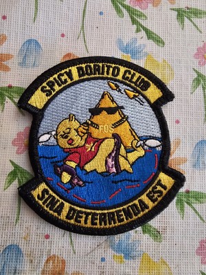 USAF CLASSIFIED FLIGHT TEST SQUADRON "SPICY DORITO CLUB" Patch Stealth ...