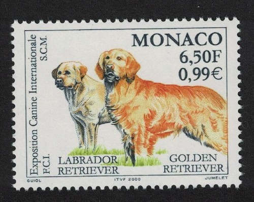 Monaco Golden Labrador Golden Retriever Dogs 2000 MNH SG#2443 | eBay