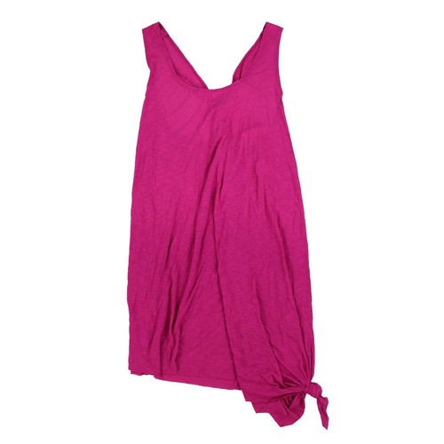 Becca Etc Womens Beach Swim Cover Up Plus Size Tie-Hem Cross Back ...