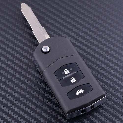 Fit For MAZDA 2 3 5 6 RX-8 MX-5 3 Buttons Flip Remote Key Case Shell ...