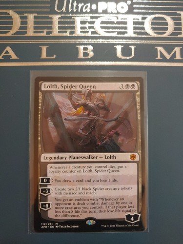 Lolth Spider Queen Magic The Gathering Forgotten Realms Mythic Rare | eBay