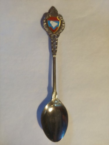 SOUTH CAROLINA SPOON Collectible Souvenir Stainless Steel 4.5" Inlay ...